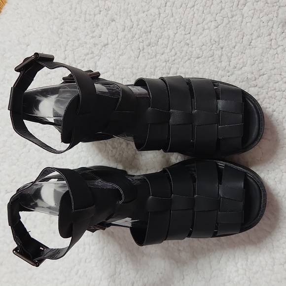 Fashion Focus | Shoes | Fashion Focus April Gladiator Style Platform ...